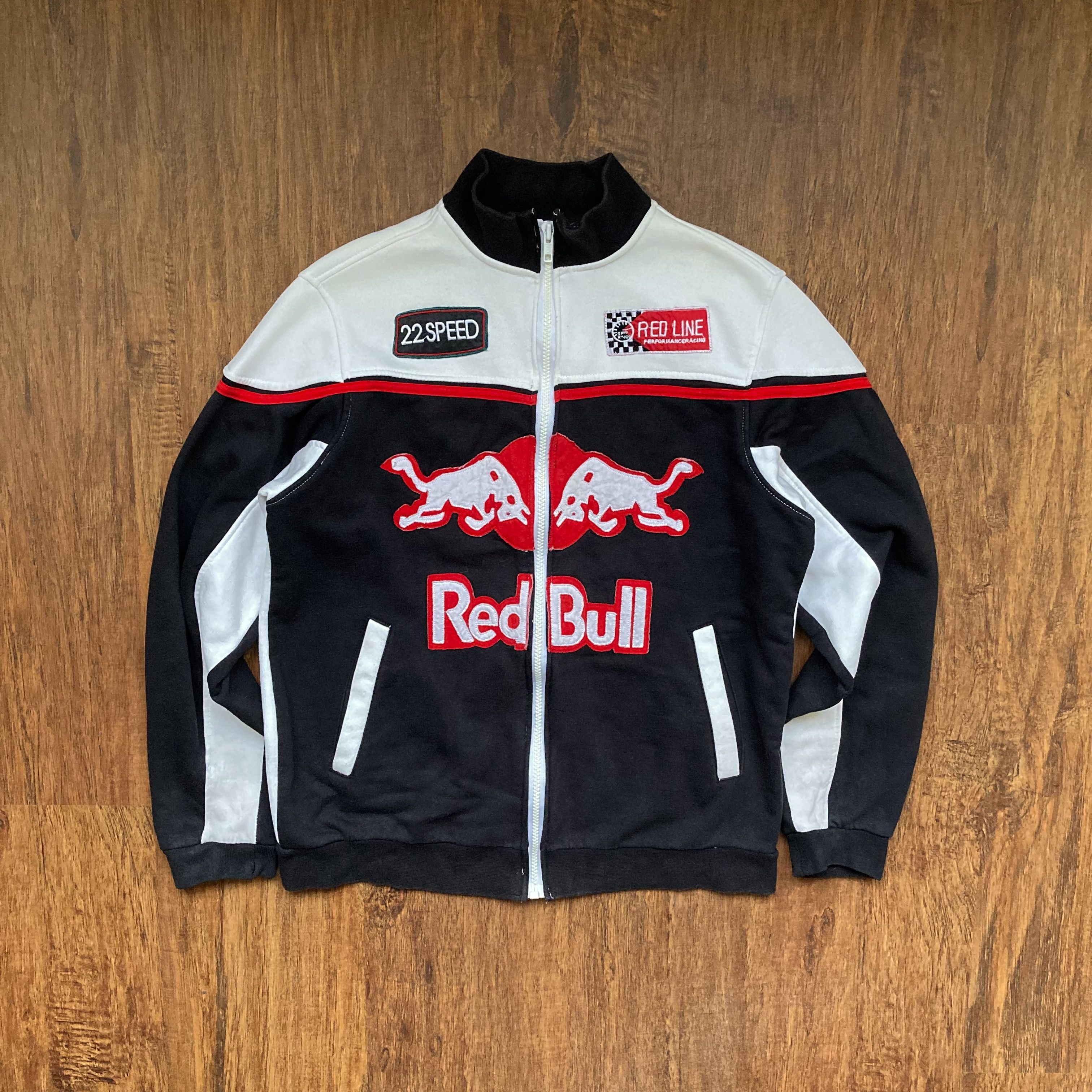Vintage Red Bull Vintage Sweatshirt Zip Japanese Racing Honda Y2k | Grailed