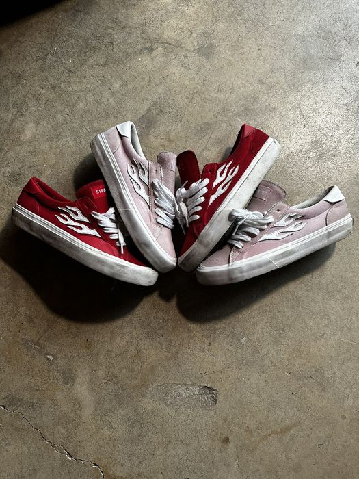 Streetwear Straye Logan's Pink + Red | Grailed