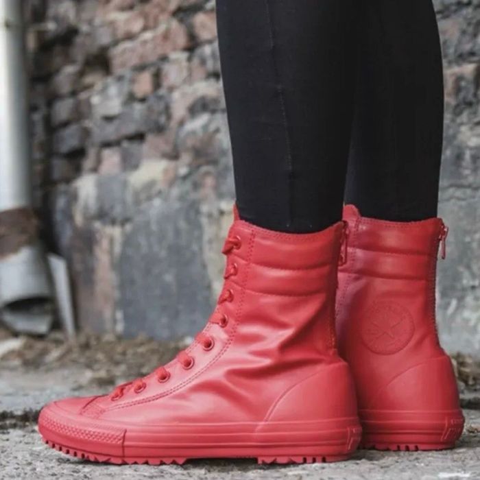 Converse Chuck Taylor X-Hi Top Rubber Converse Boots 8 | Grailed
