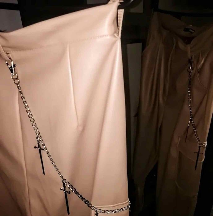 Cuban Link Chain Cross Sword Pant Chain | Grailed