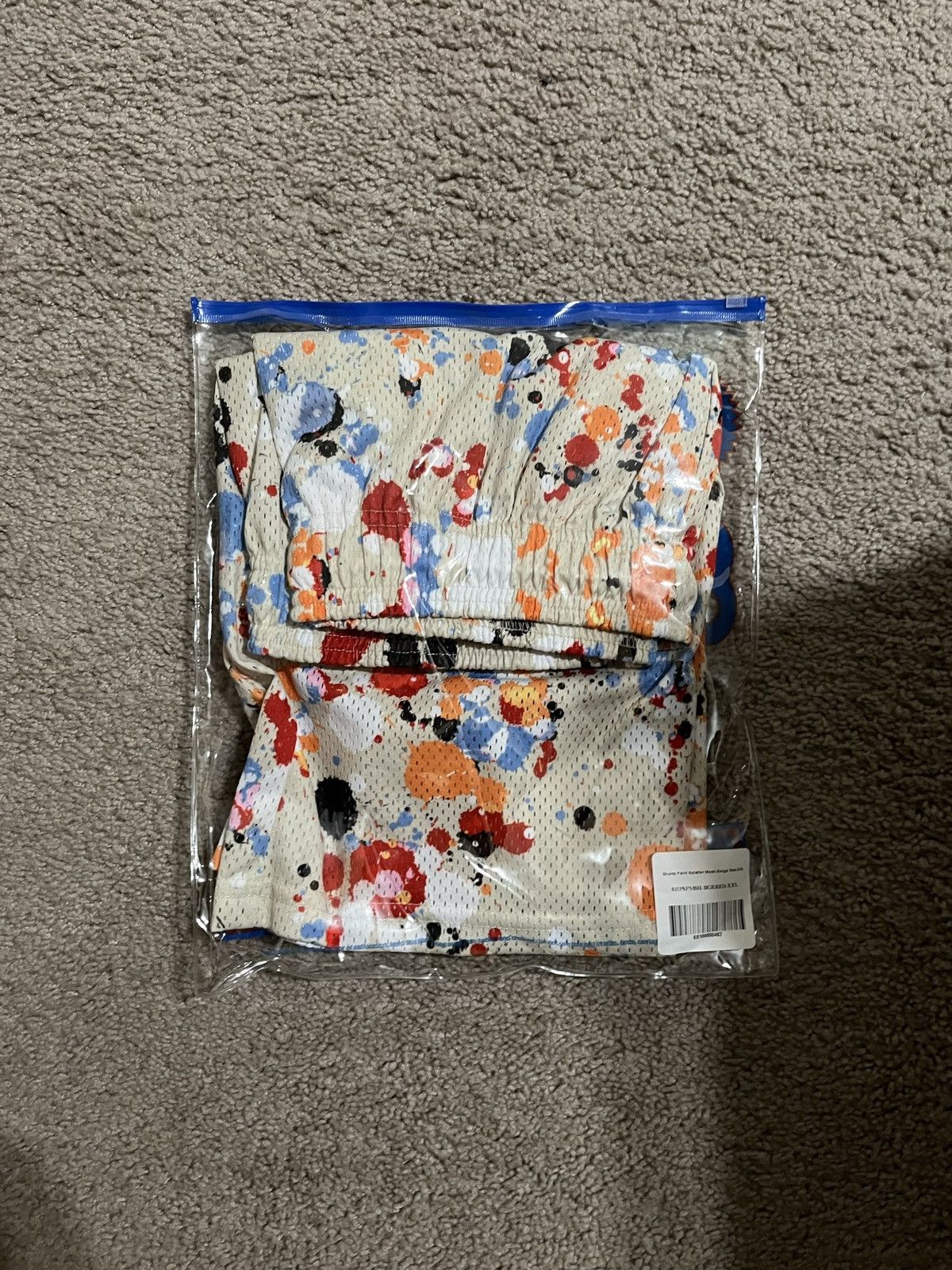 Eric Emanuel EE Paint Splatter Shorts XXL | Grailed