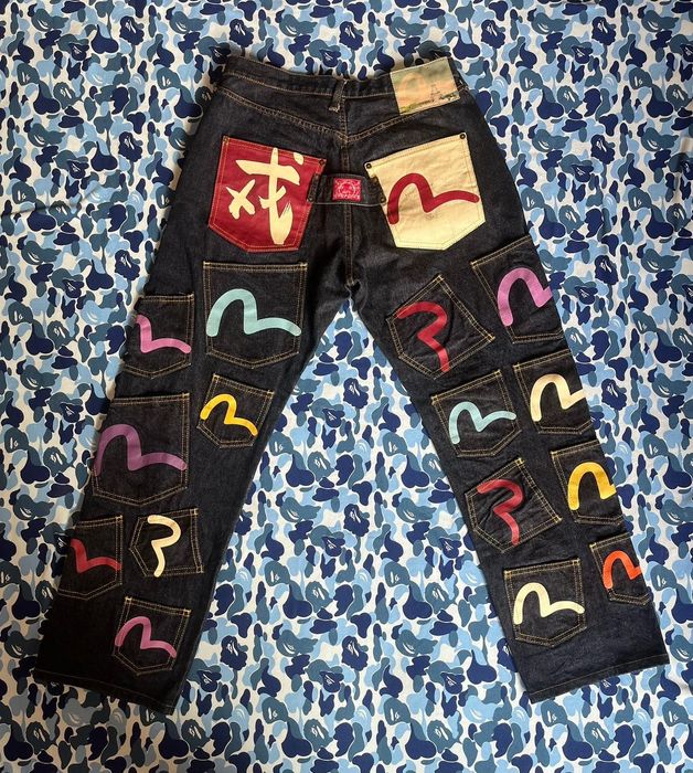 Evisu Evisu Multi Pocket Jeans | Grailed