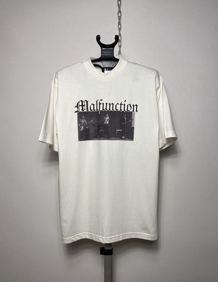 Rock Band Malfunction Hardcore Metal Band Oversized T-shirt tee size M ...