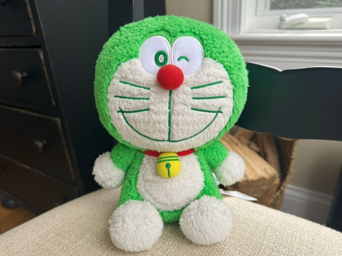 Uniqlo FAST SHIP Doraemon Plush Toy Doll Sustainability Mode Figure ...
