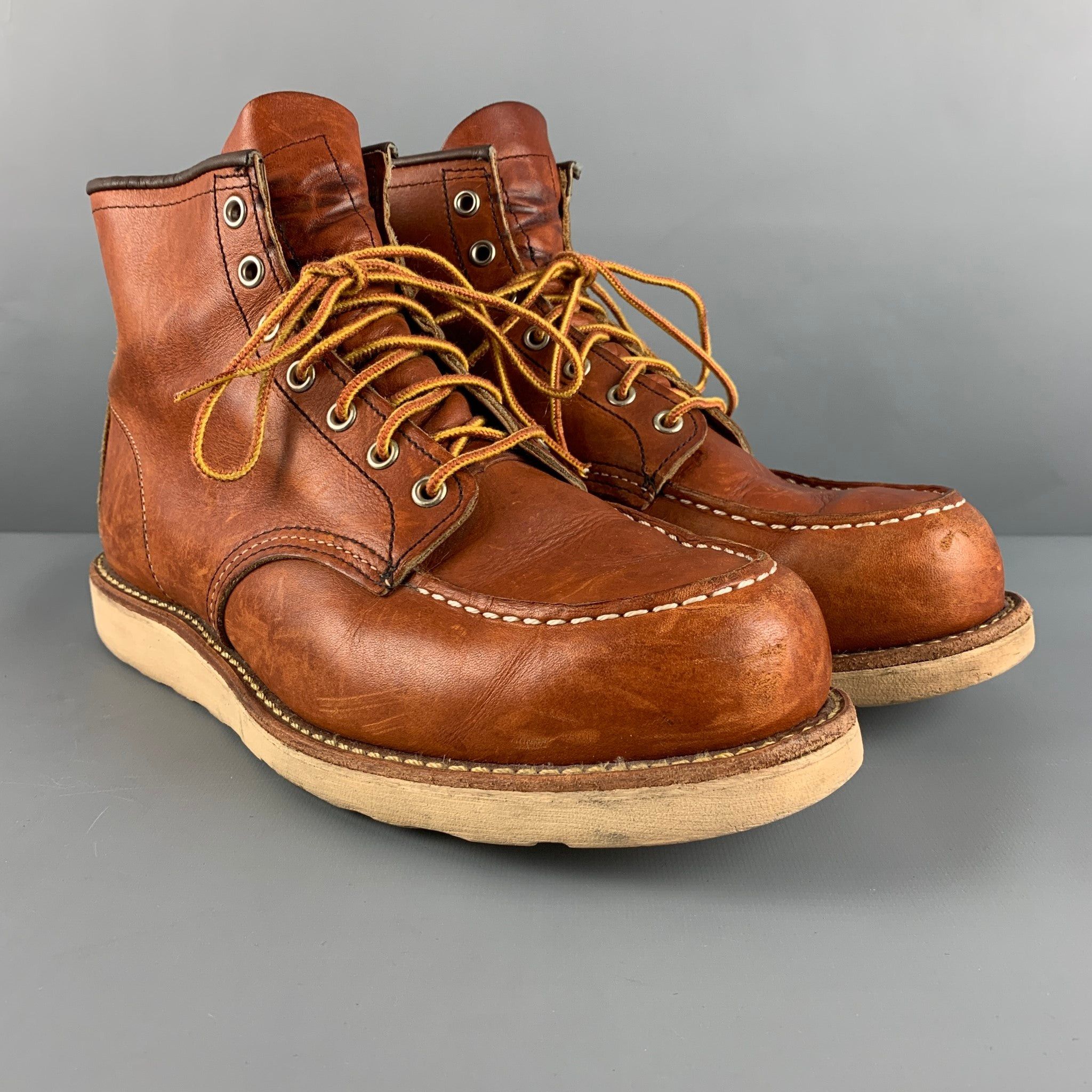 Red Wing Brown Leather Lace Up Boots | Grailed