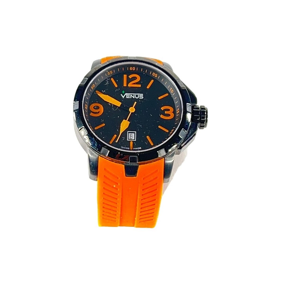 Other Venus Chroma Watch Orange Black Swiss Quartz Stainless Steel ...