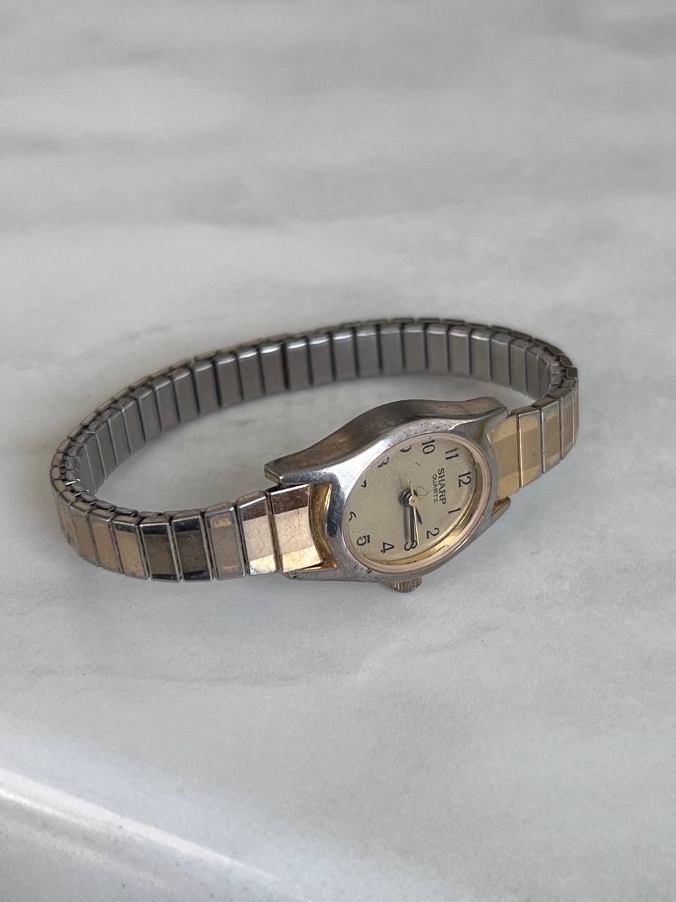 Vintage Vintage Japanese style Sharp Japan Watch Futuristic Steel | Grailed