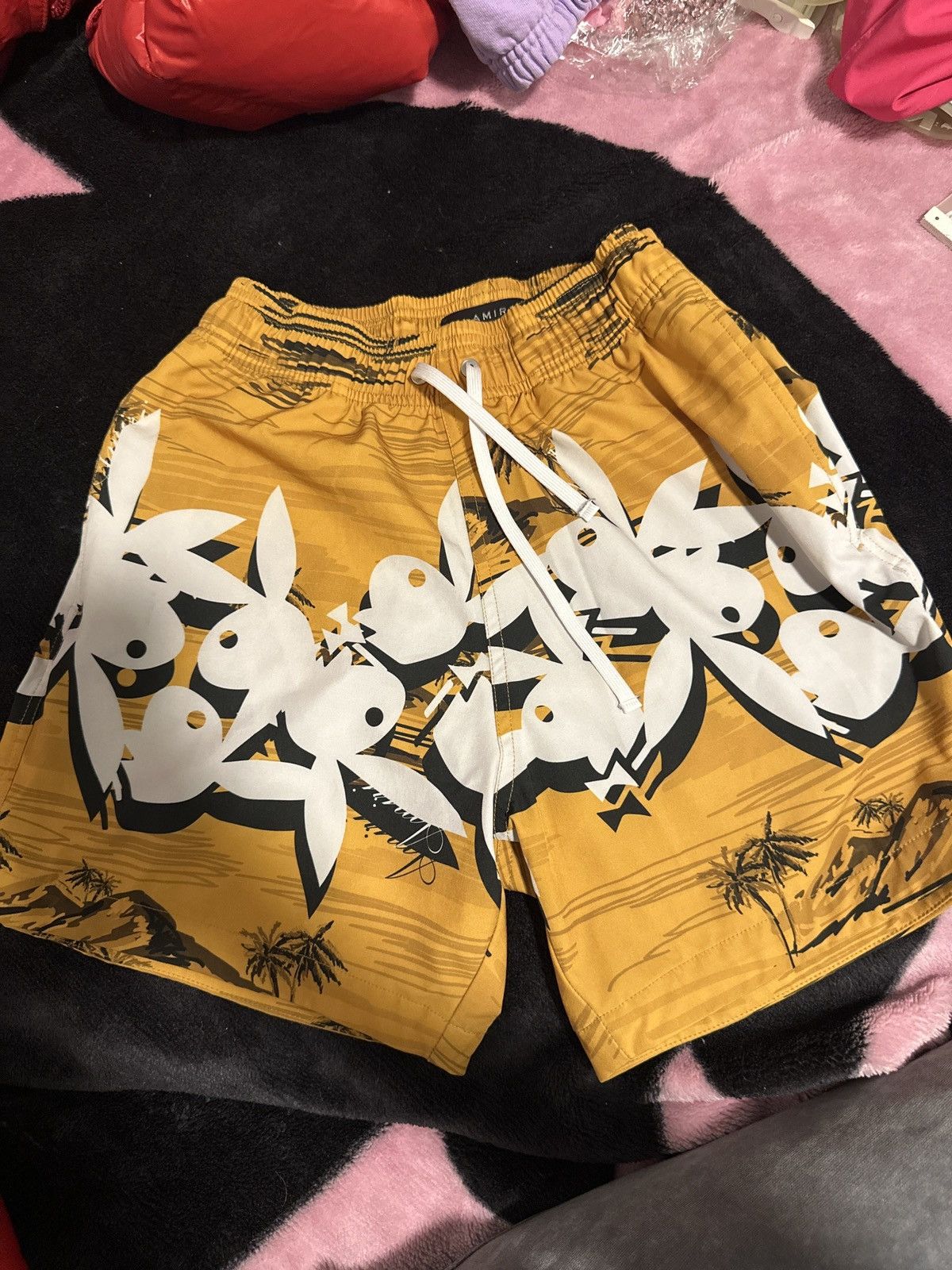 Amiri × Playboy Amiri Playboy Collab Shorts | Grailed