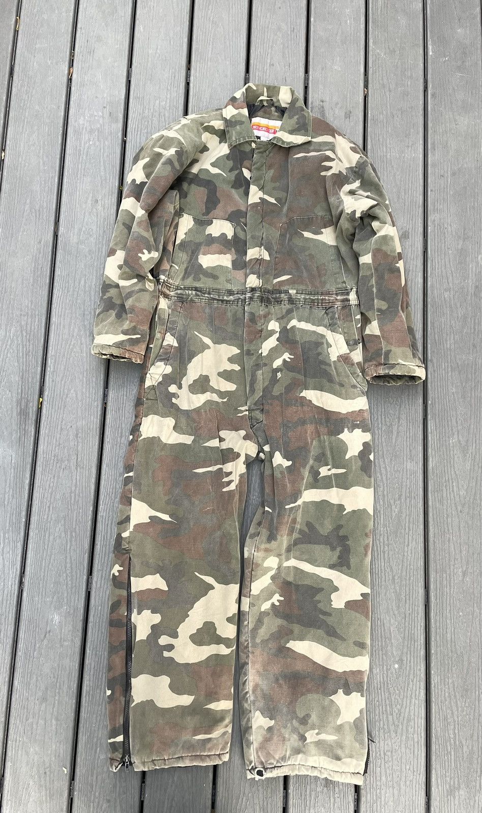 Vintage Vintage Military Camo MultiPocket Overalls/Coveralls | Grailed