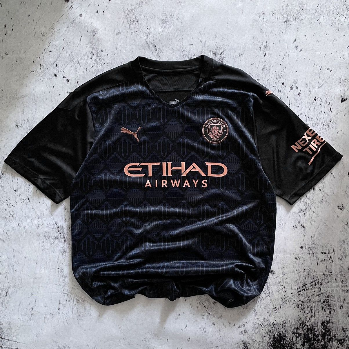 Puma × Soccer Jersey 2020 2021 Manchester City Soccer Jersey | Grailed