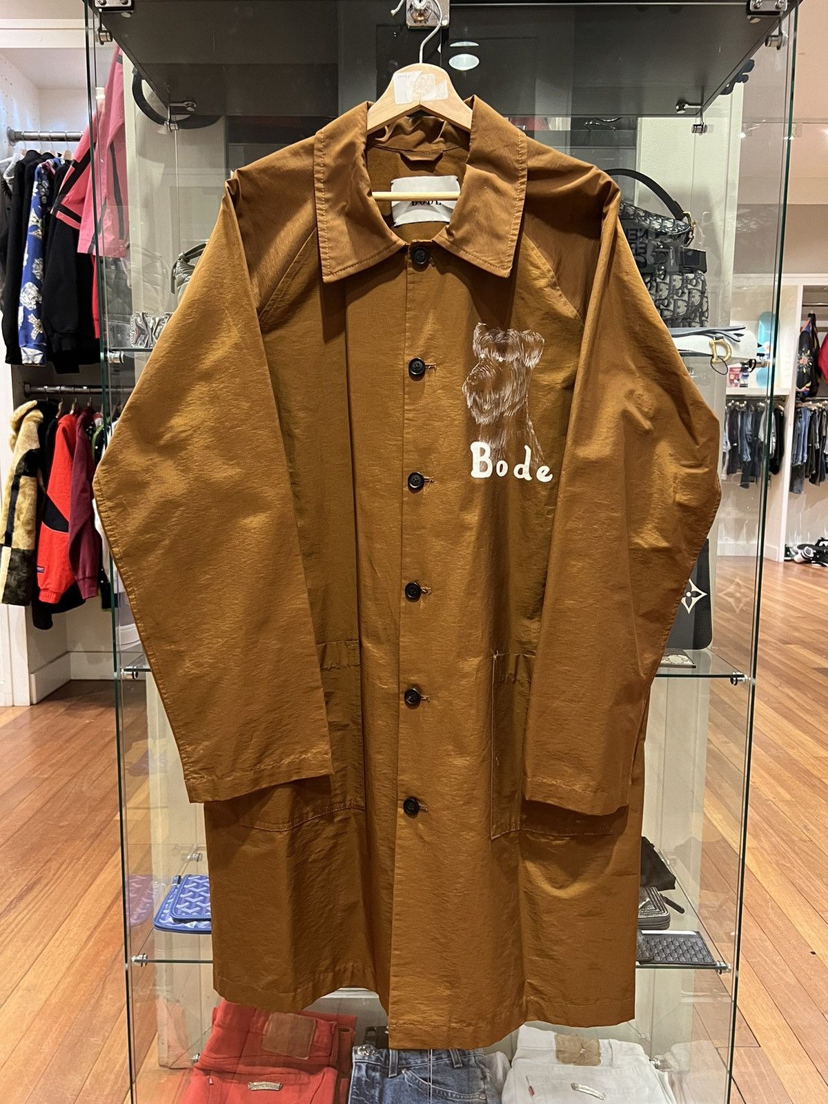 Bode Bode Hand Painted ‘Monday’ Dog Jacket | Grailed