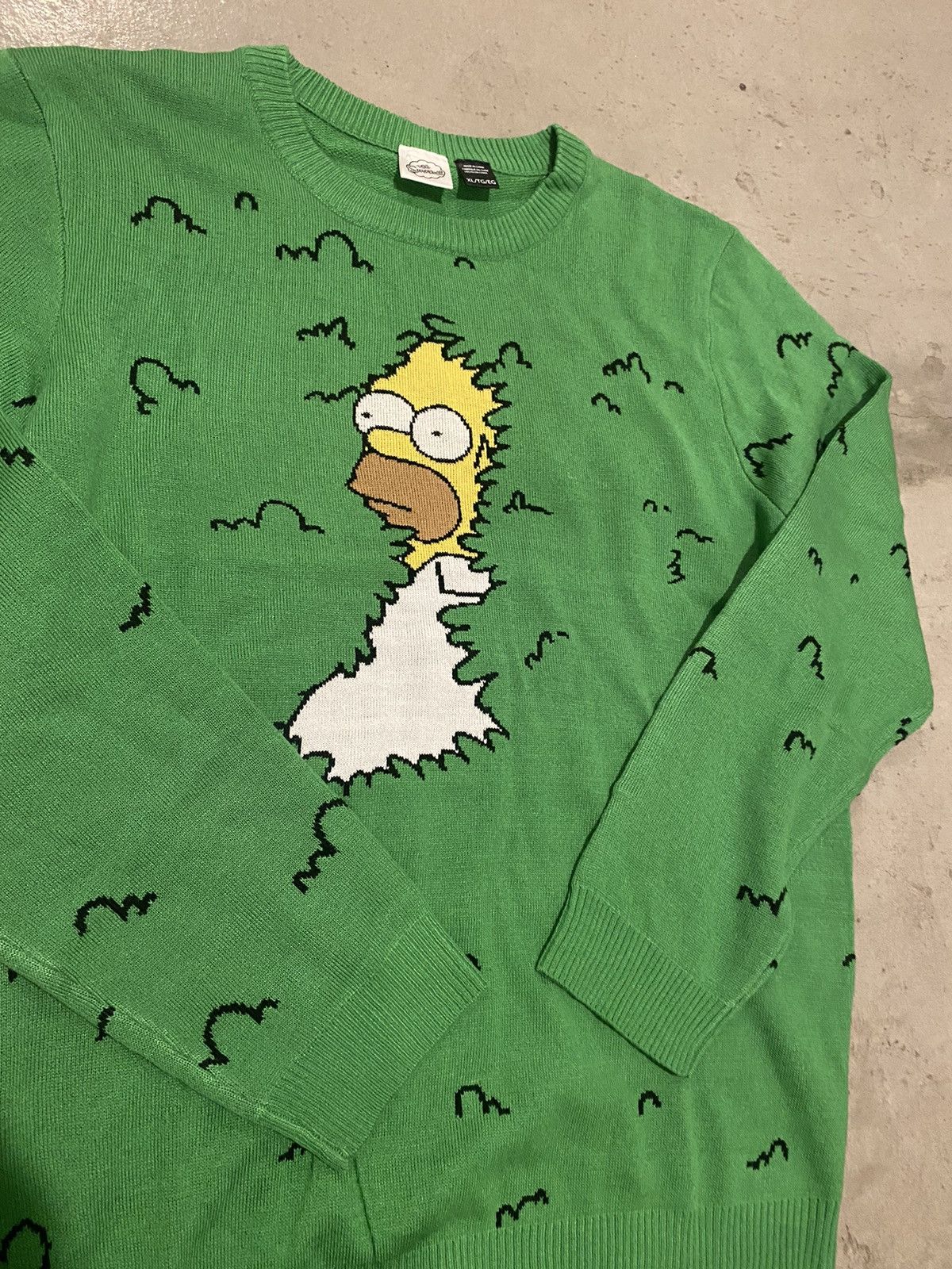 Vintage 00s’ Mad Engine The Simpsons Sweater | Grailed