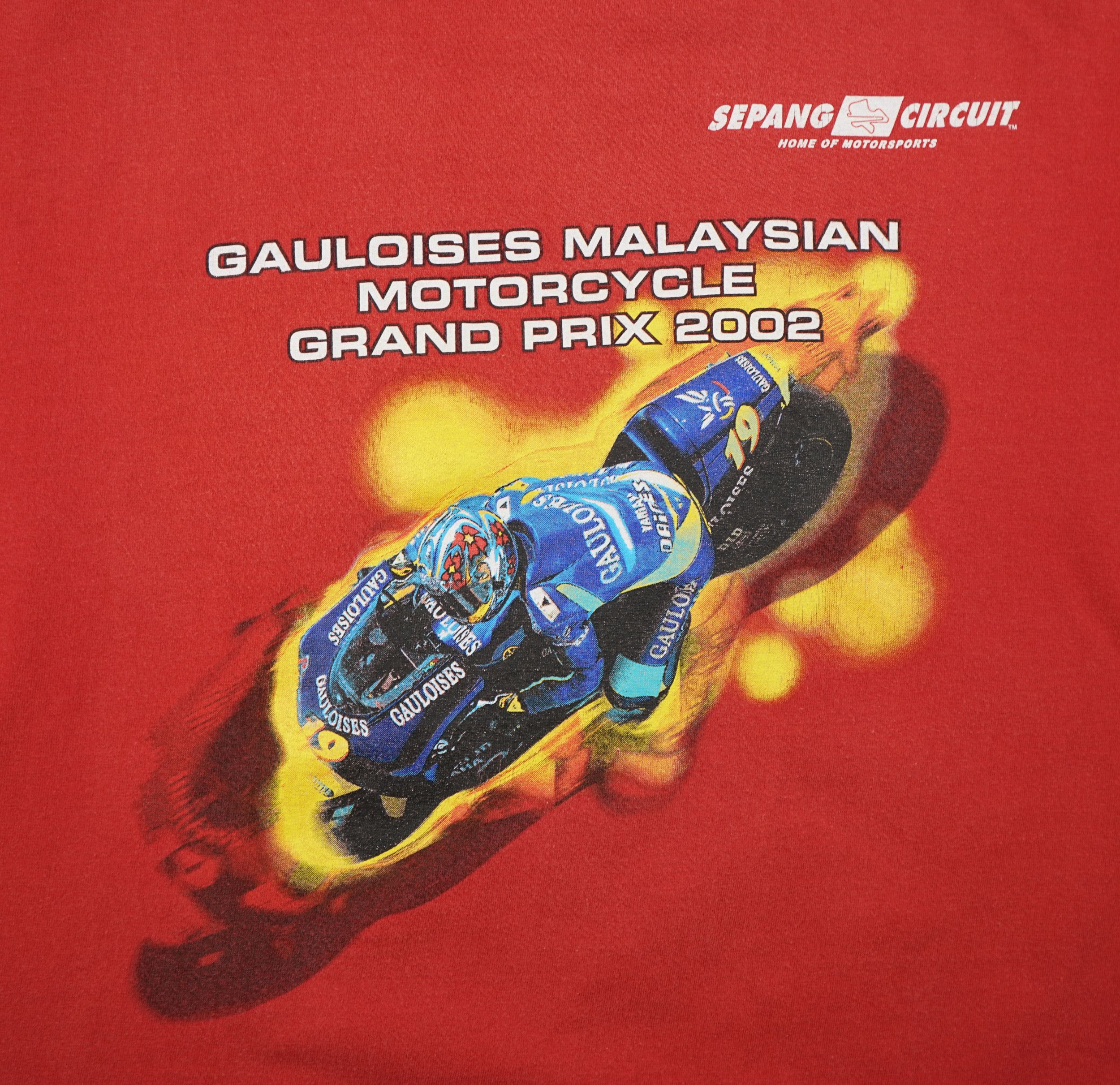 Racing × Vintage Vintage Gauloises Malaysian motorcycle Grand Prix 2002 ...