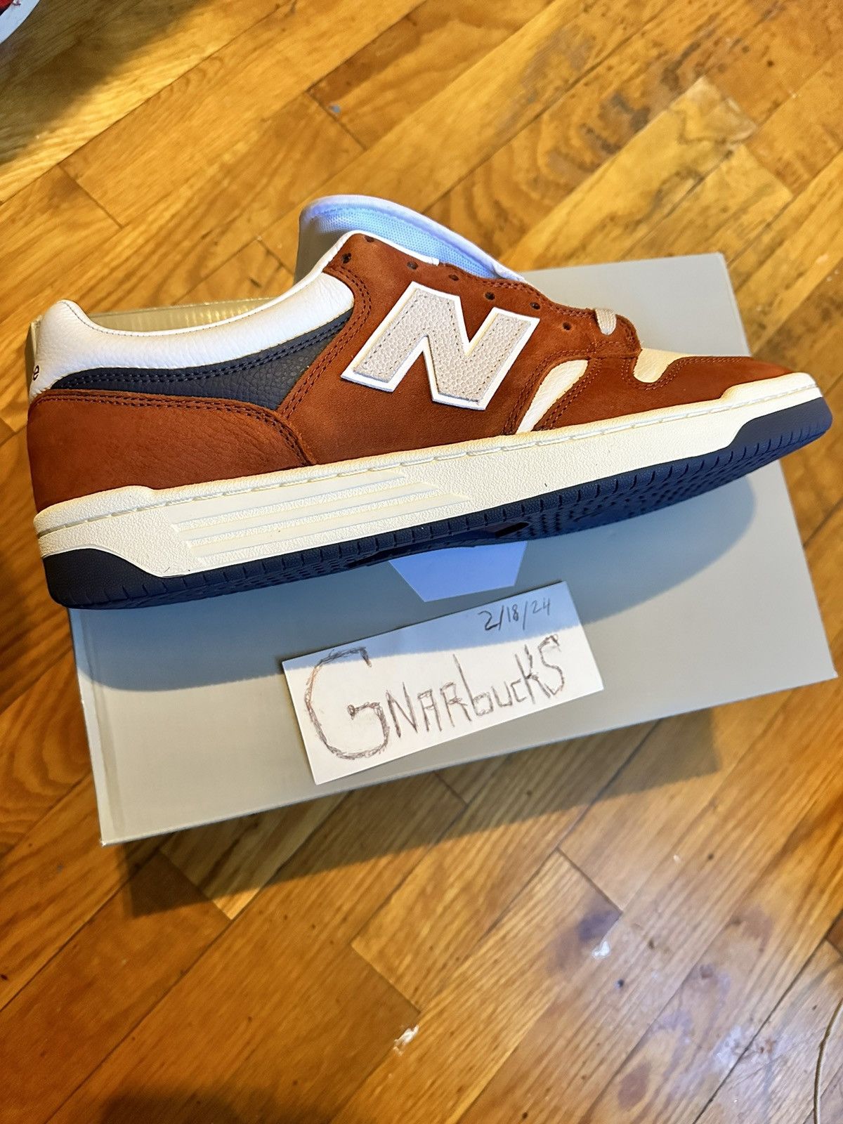 New Balance New Balance Numeric 480 “Rust” RARE SIZE | Grailed