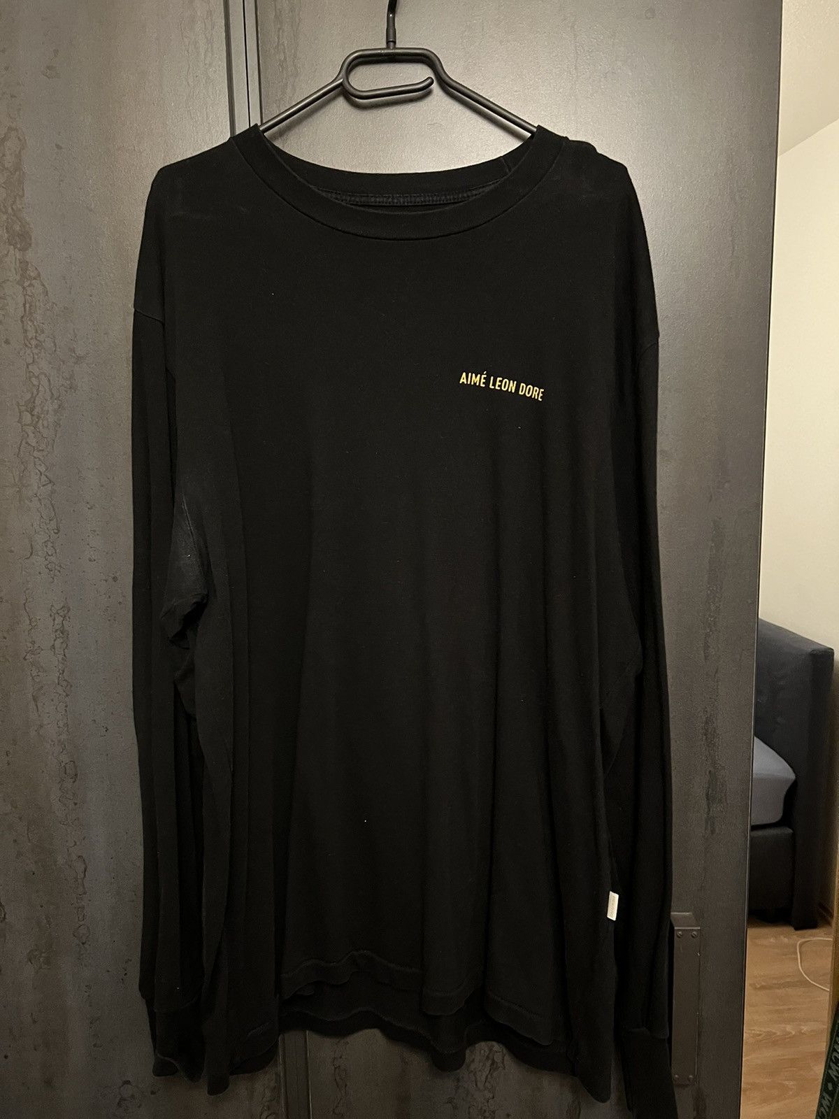 Aime Leon Dore Aime Leon Dore Black Schwarz Longsleeve Langarm Shirt ...