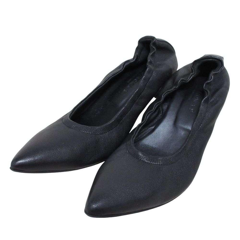 Other Other CORSO ROMA 9 Leather Gathered Pumps Leather Shoes DUTY FREE ...
