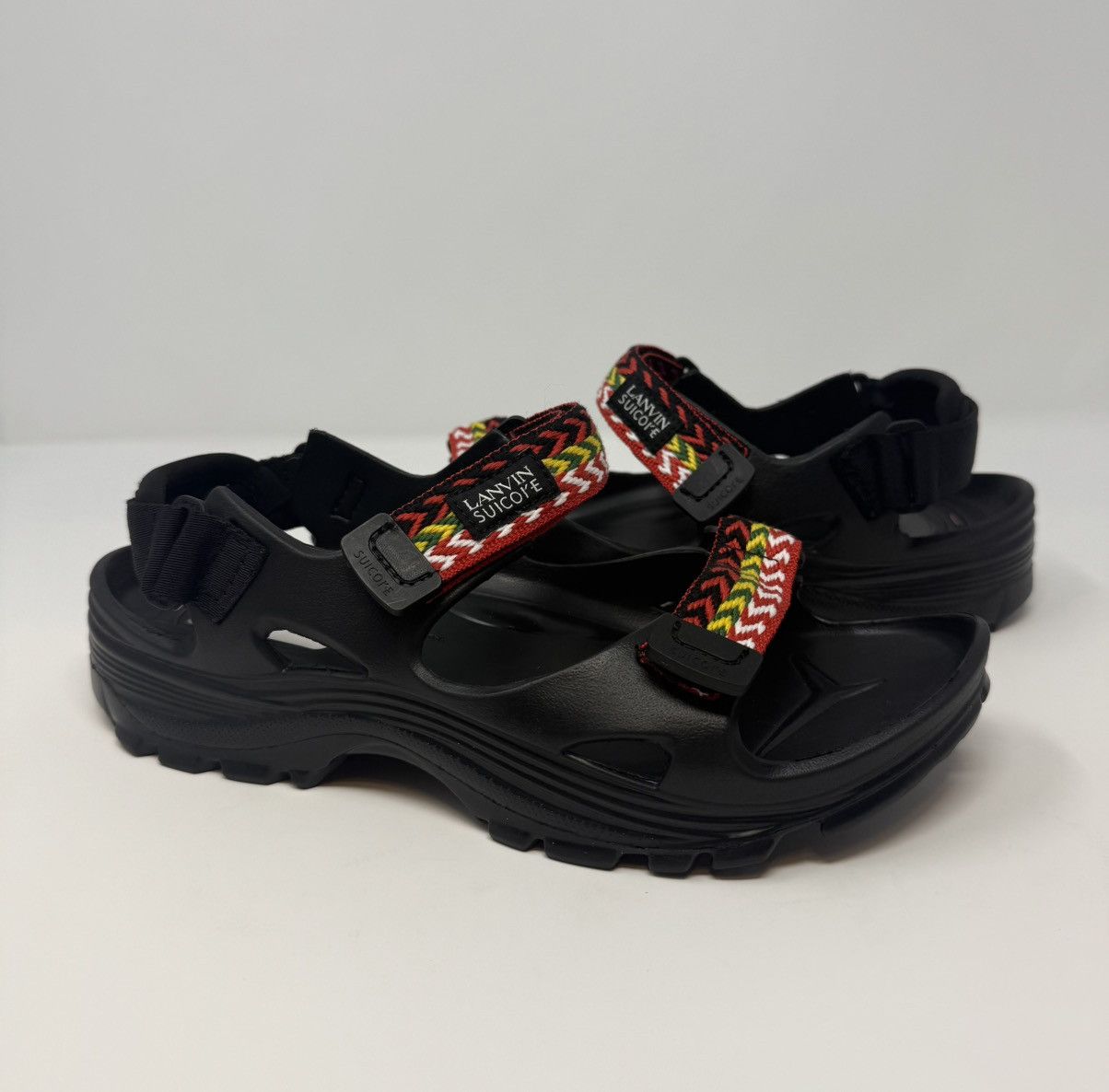 Lanvin × Suicoke Lanvin x Suicoke Wake Curb Sandal | Grailed