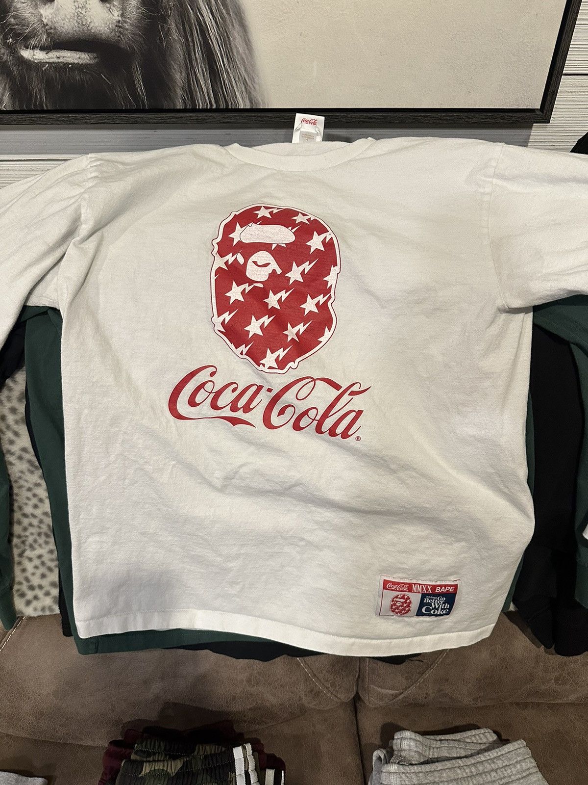 Bape × Coca Cola Bape X Coca Cola long sleeve | Grailed