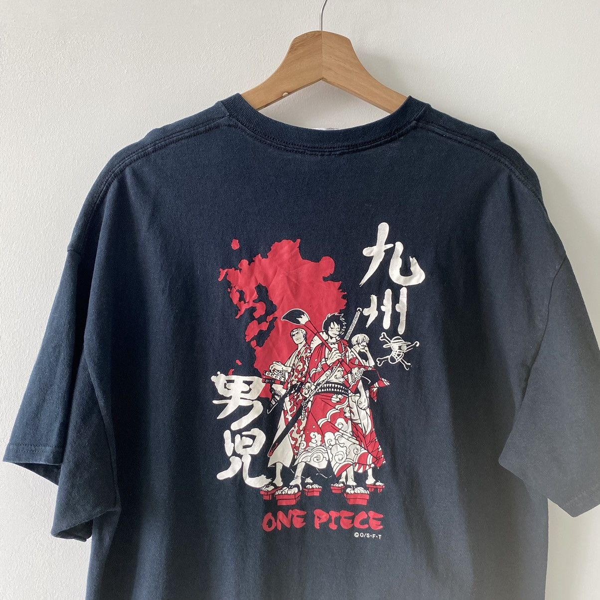 One Piece × Rare × Vintage Vintage Faded Y2K Luffy Zoro Sanji One Piece ...