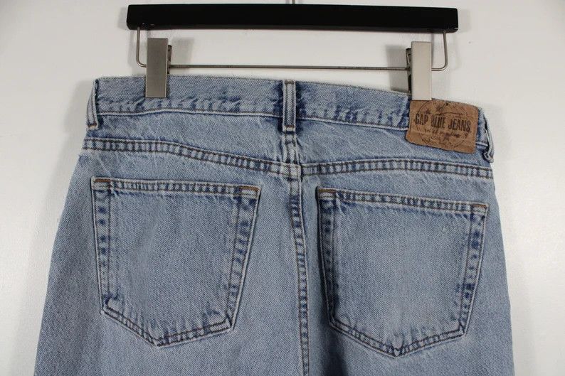 Vintage Gap Jeans / Vintage The-Gap Easy Fit Blue Denim Pants / 90s ...
