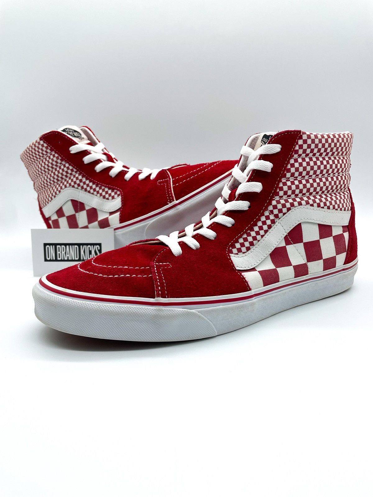 Streetwear × Vans Sk8-Hi 'Red Mix-Cheddar' | Grailed