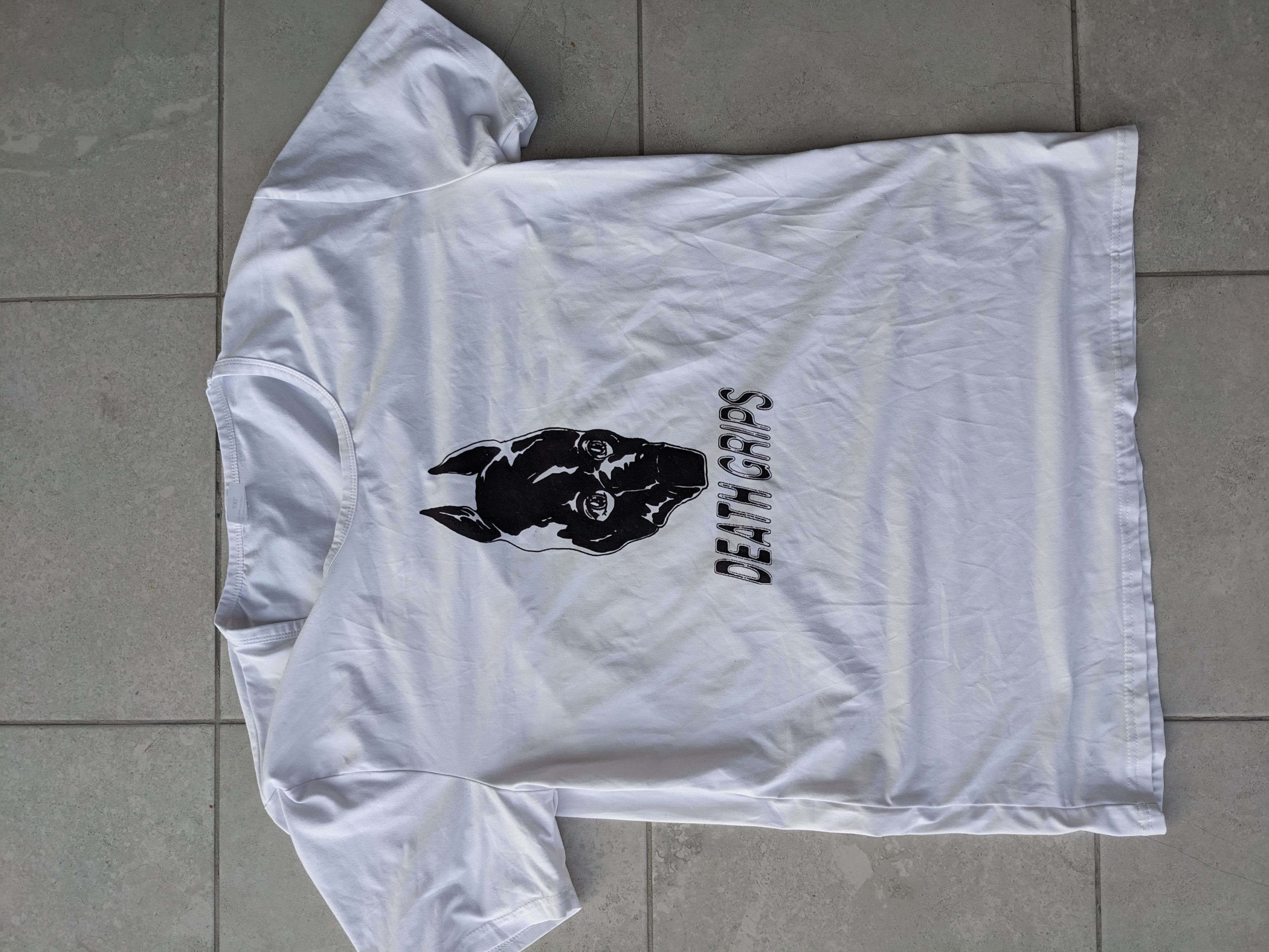 Death Grips × Rock T Shirt × Vintage Fanmade Death Grips band t-shirt ...