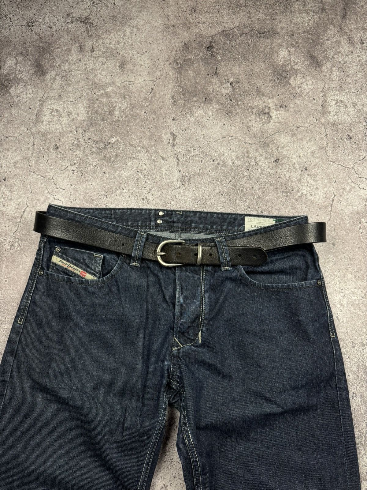 Japanese Brand 00’S NUMBER NINE STYLE JAPAN LEATHER Y2K OPIUM BELT ...