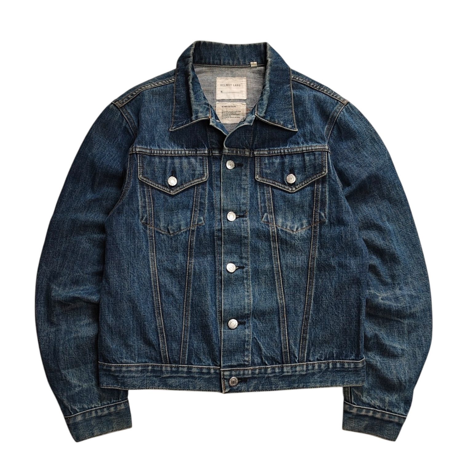 Helmut Lang × Luxury Helmut Lang Classic Raw Denim Jacket | Grailed
