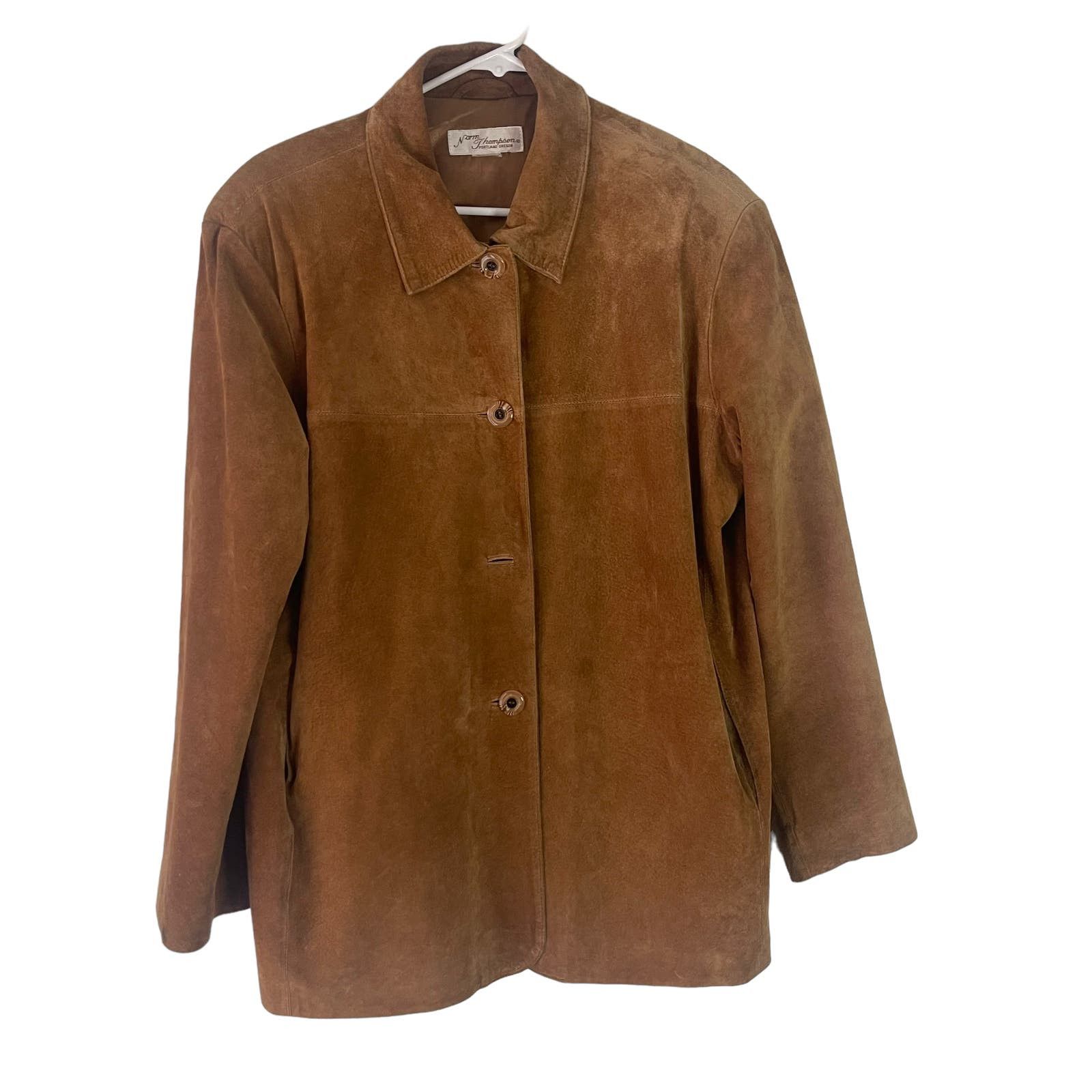 Norm Thompson Norm Thompson Vintage Women Size Medium Suede Leather ...