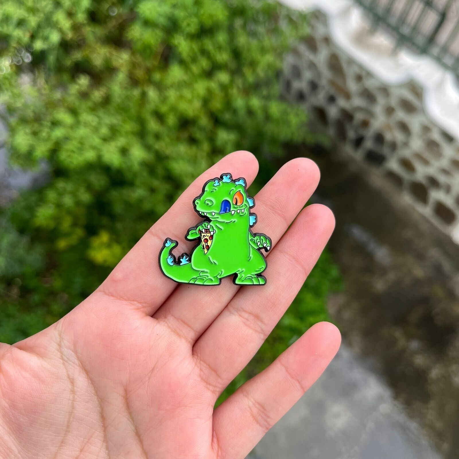 Other New Pin Rugrats Reptar Enamel Nickelodeon Cute Dinosaur Cart ...