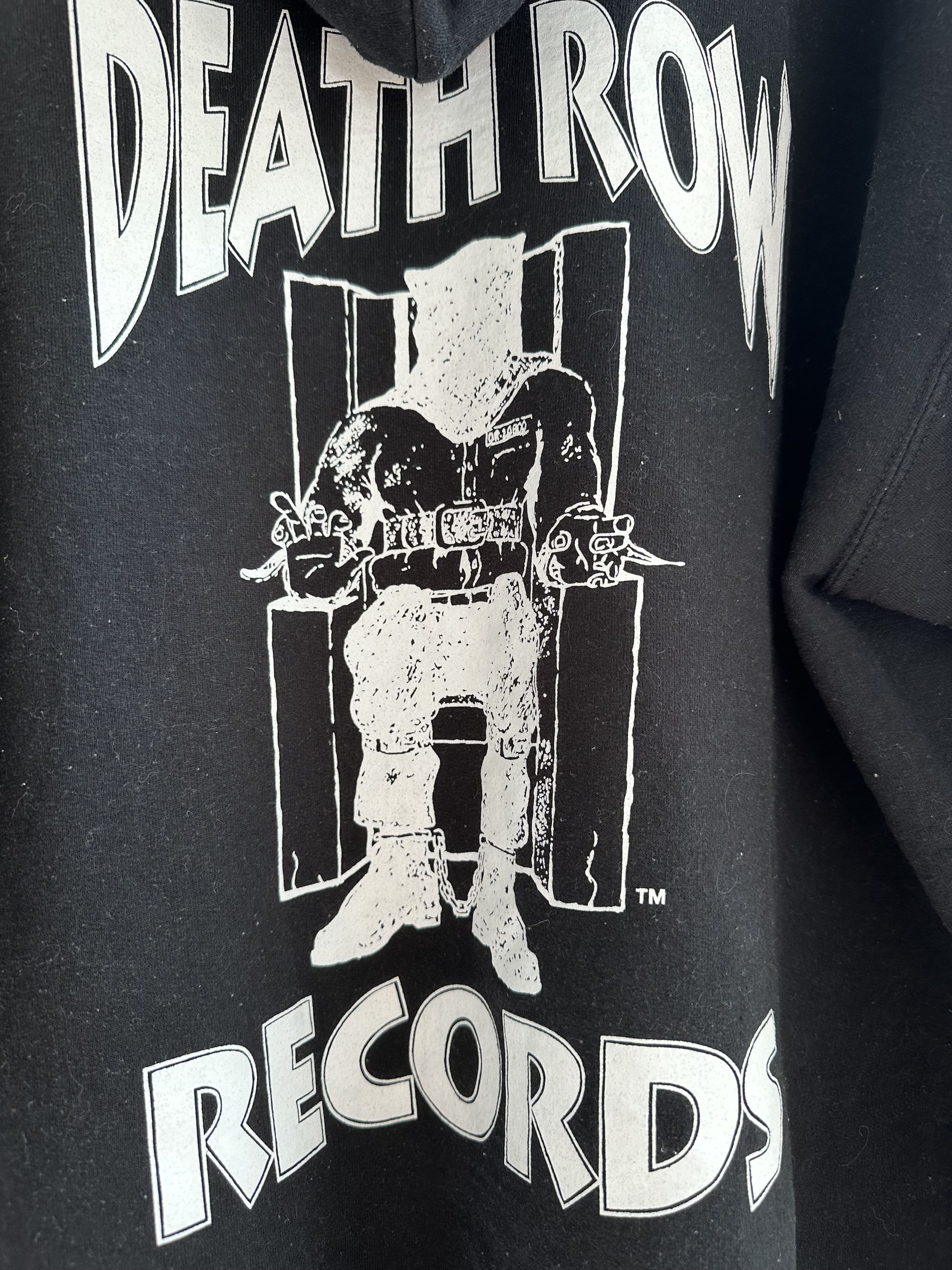 Vintage Vintage Death Row Records hoodie | Grailed