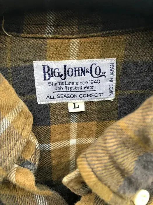 Big John × Flannel × Streetwear Big john Plaid Tartan Flannel | Grailed