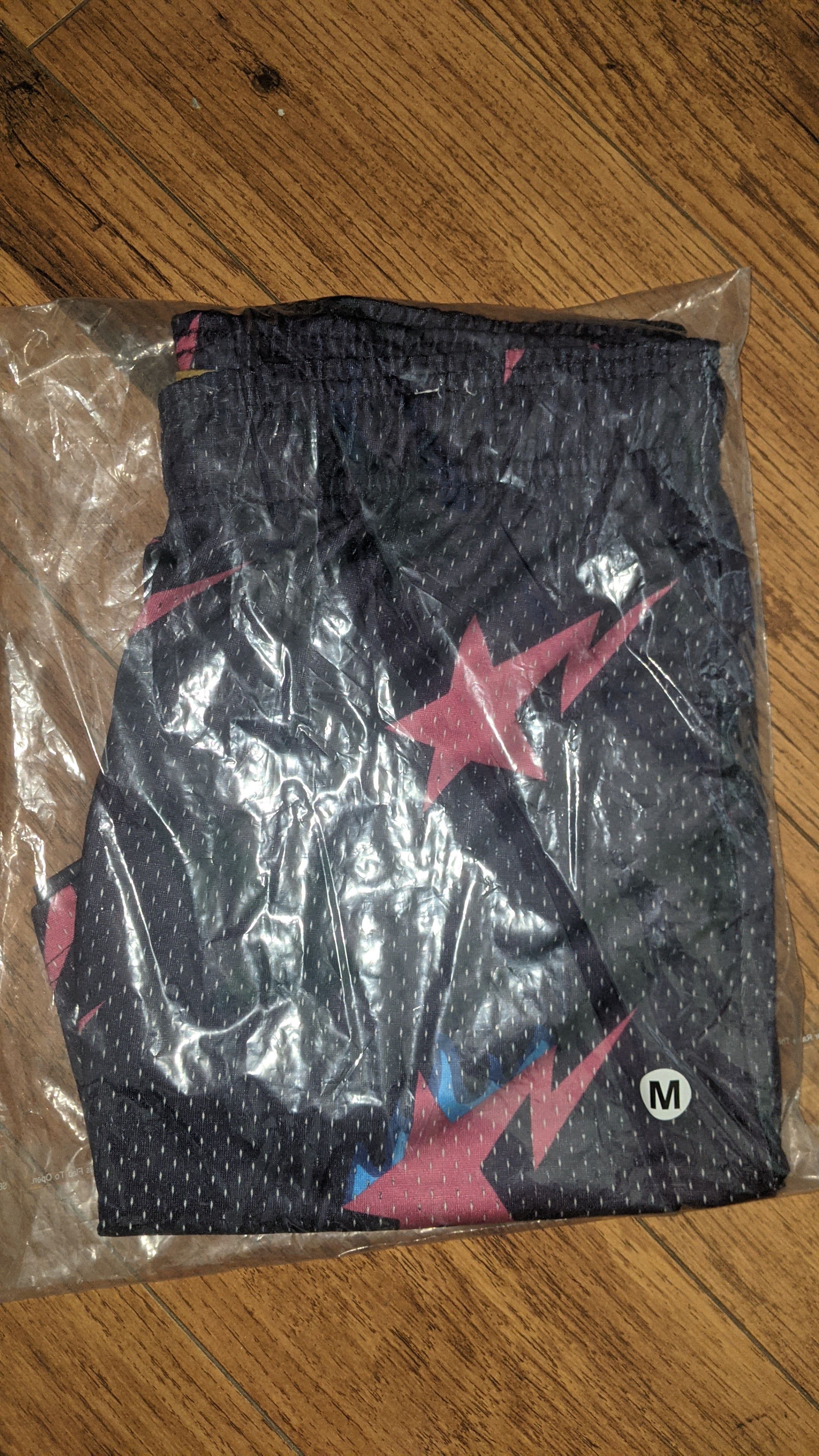 Bape Street market supply bapesta mesh shorts | Grailed