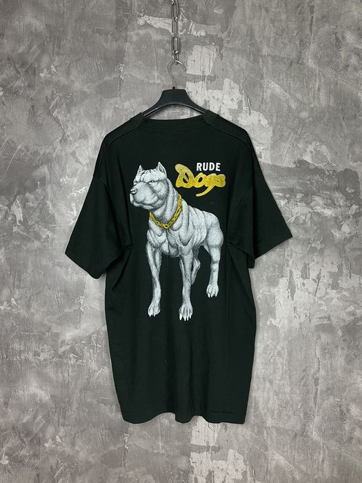 Vintage 1989 Single Stitch Rude Dogs Vintage Original Black Art Tee ...