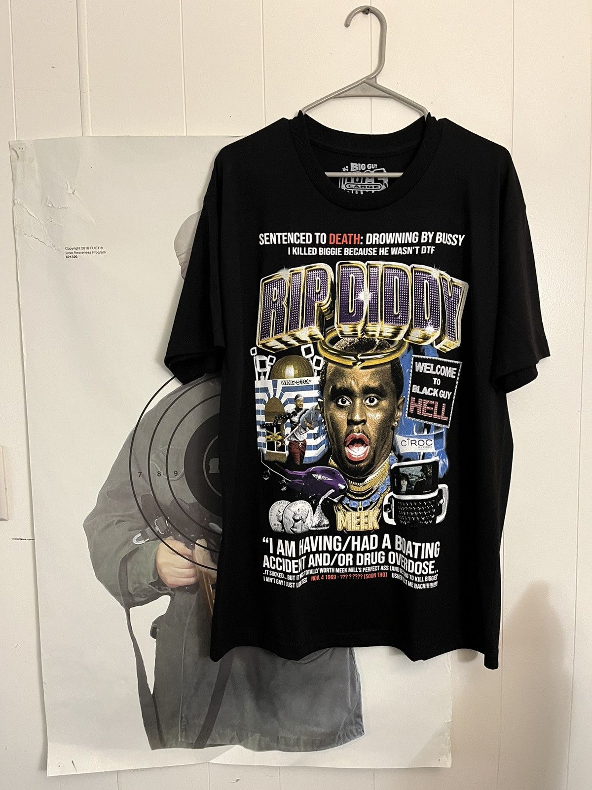 Streetwear RIP DIDDY Sam Hyde MDE Cashstar Tee | Grailed