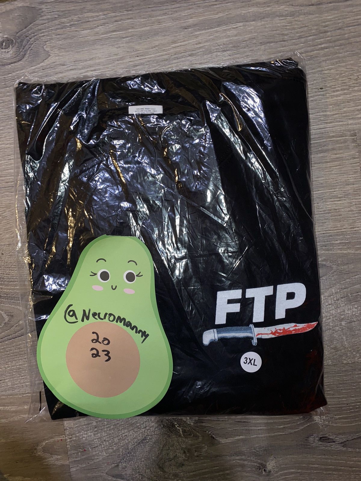 Vintage FTP Ghostface logo tee XXXL SCREAM movie | Grailed
