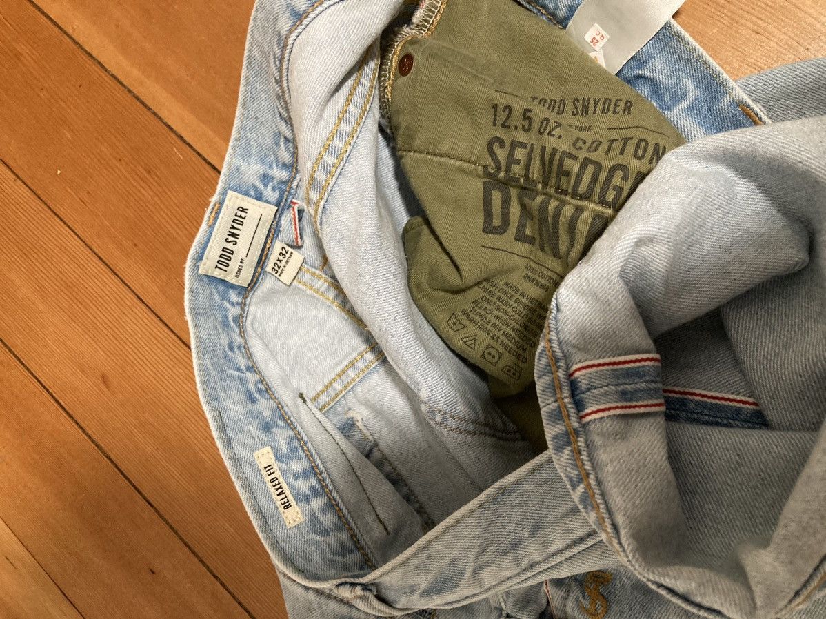 Todd Snyder Todd Snyder NY Selvedge Relax straight Sun Fade Wash 32x32 ...