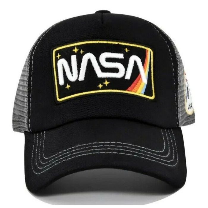 Nasa NEW (NWT) ( Choose white or black) NASA Mesh Trucker Basebal | Grailed