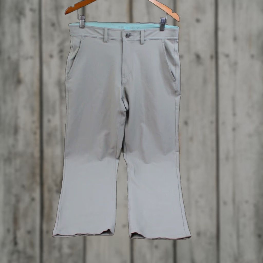 Vintage Free Fly Pants 32x32 Gray Lightweight Chino Pockets UPF ...