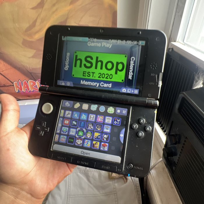 Nintendo Modded Nintendo 3DS Black 🎱 | Grailed