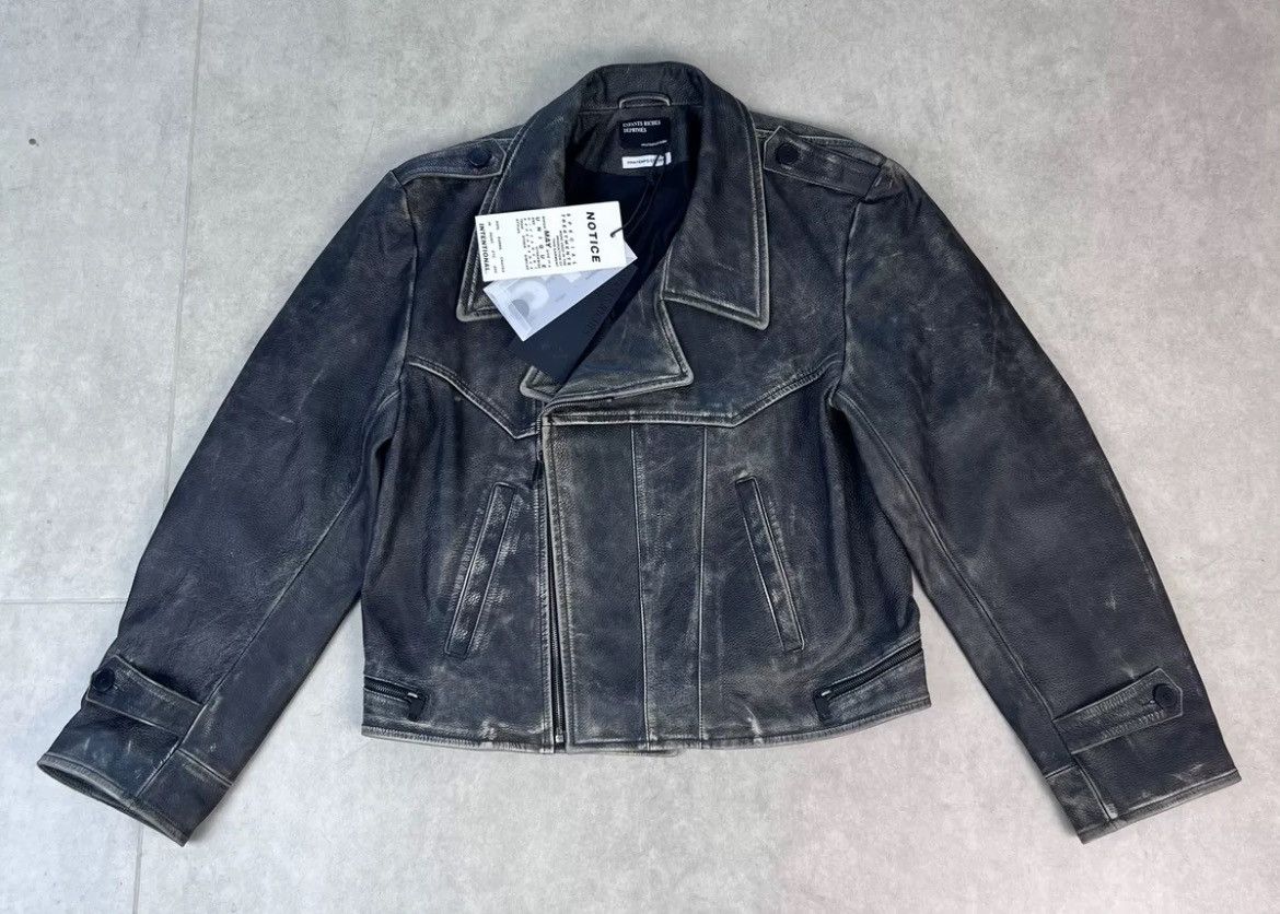 Enfants Riches Deprimes ERD 24ss Tabac Rat Pig Leather Jacket 2407 ...