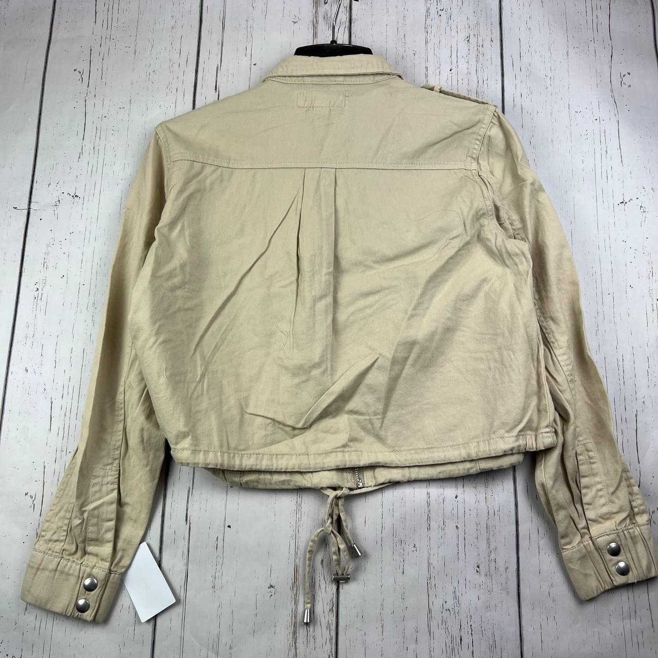 Blank Nyc BlankNYC Medium Full Zip Twill Utility Jacket New Women | Grailed
