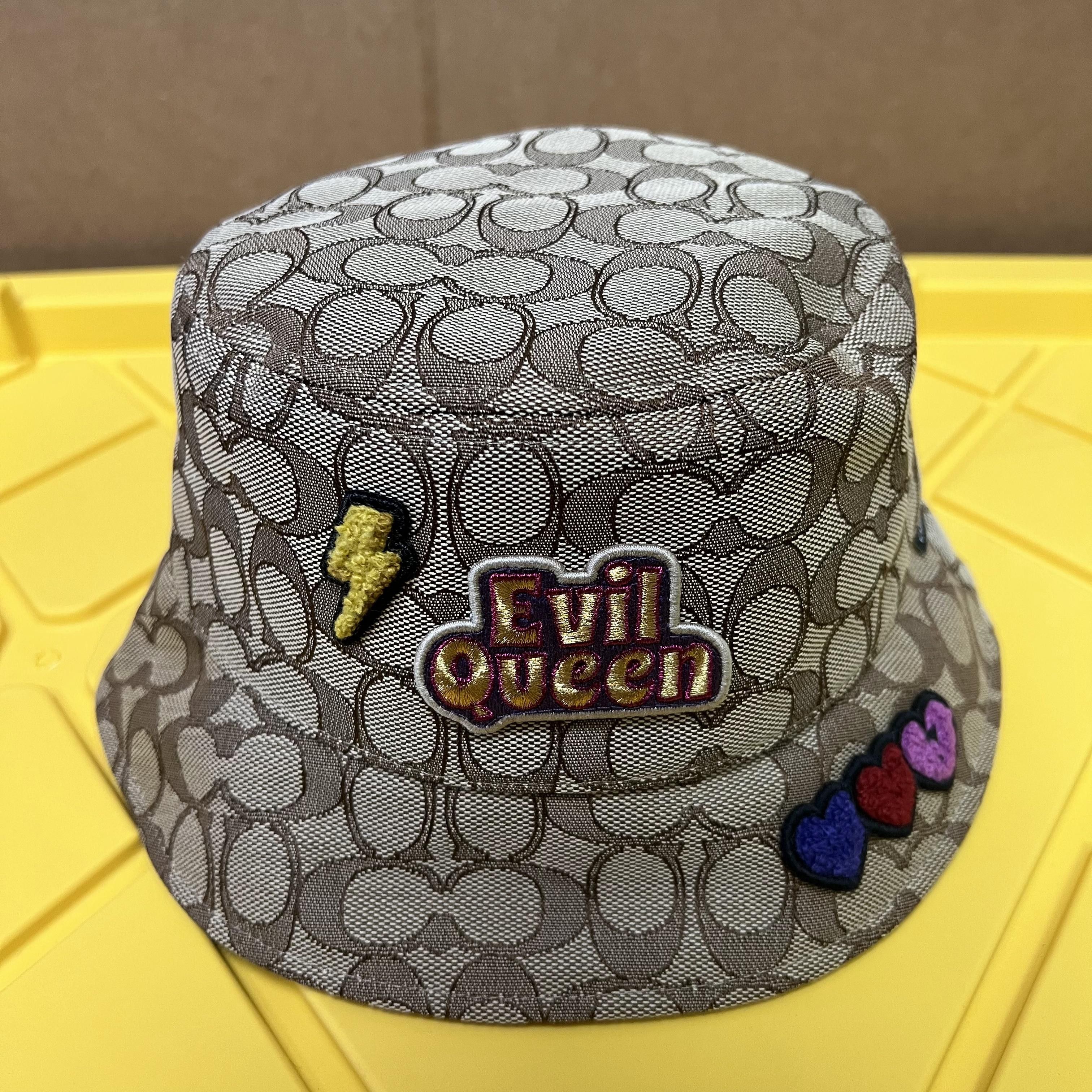 Coach × Disney Disney Jacquard Bucket Hat Evil Queen Cap Villian cc406 ...