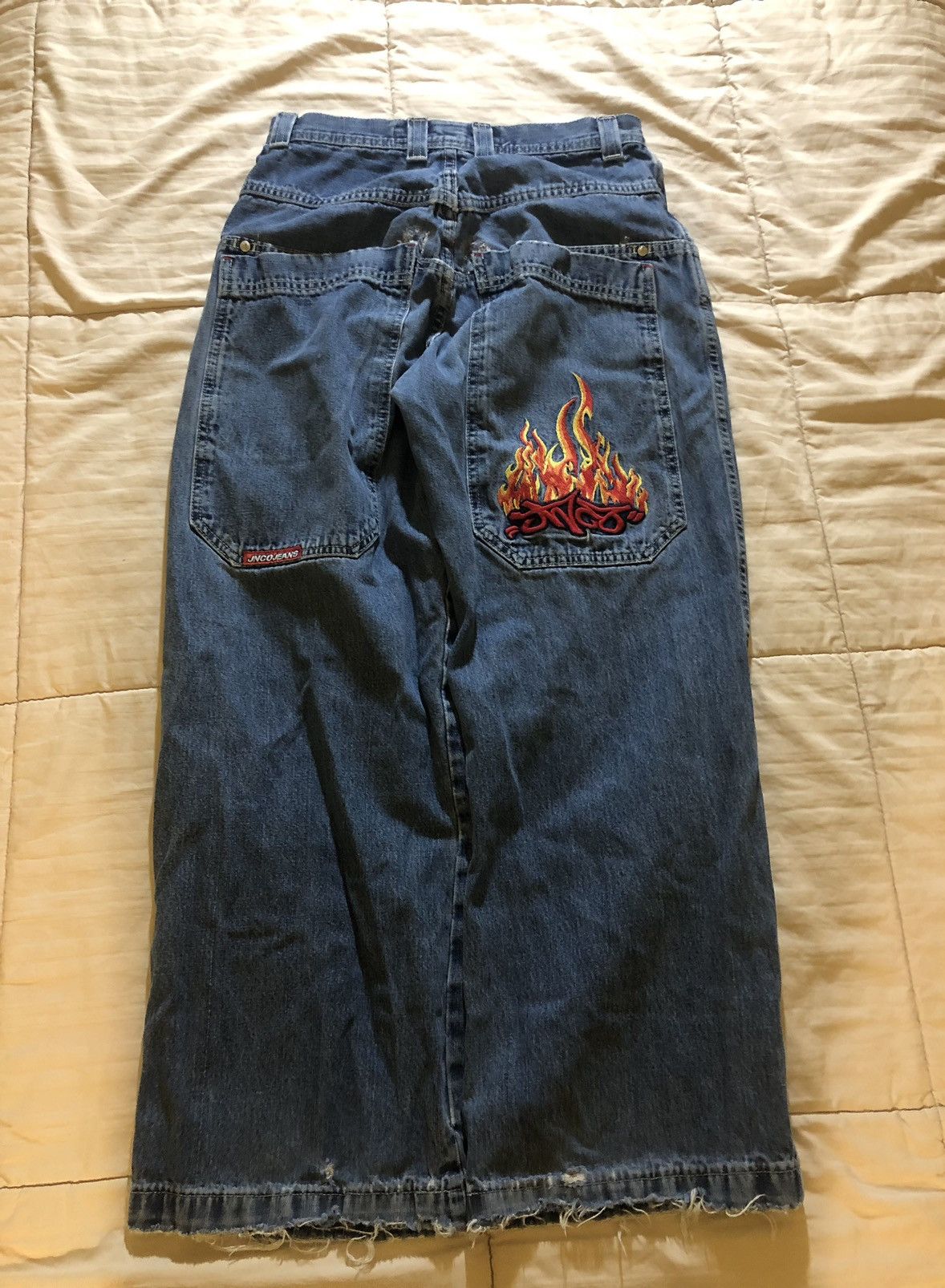 Vintage Jnco Jeans Flaming Logo Vintage Tribals Grailed