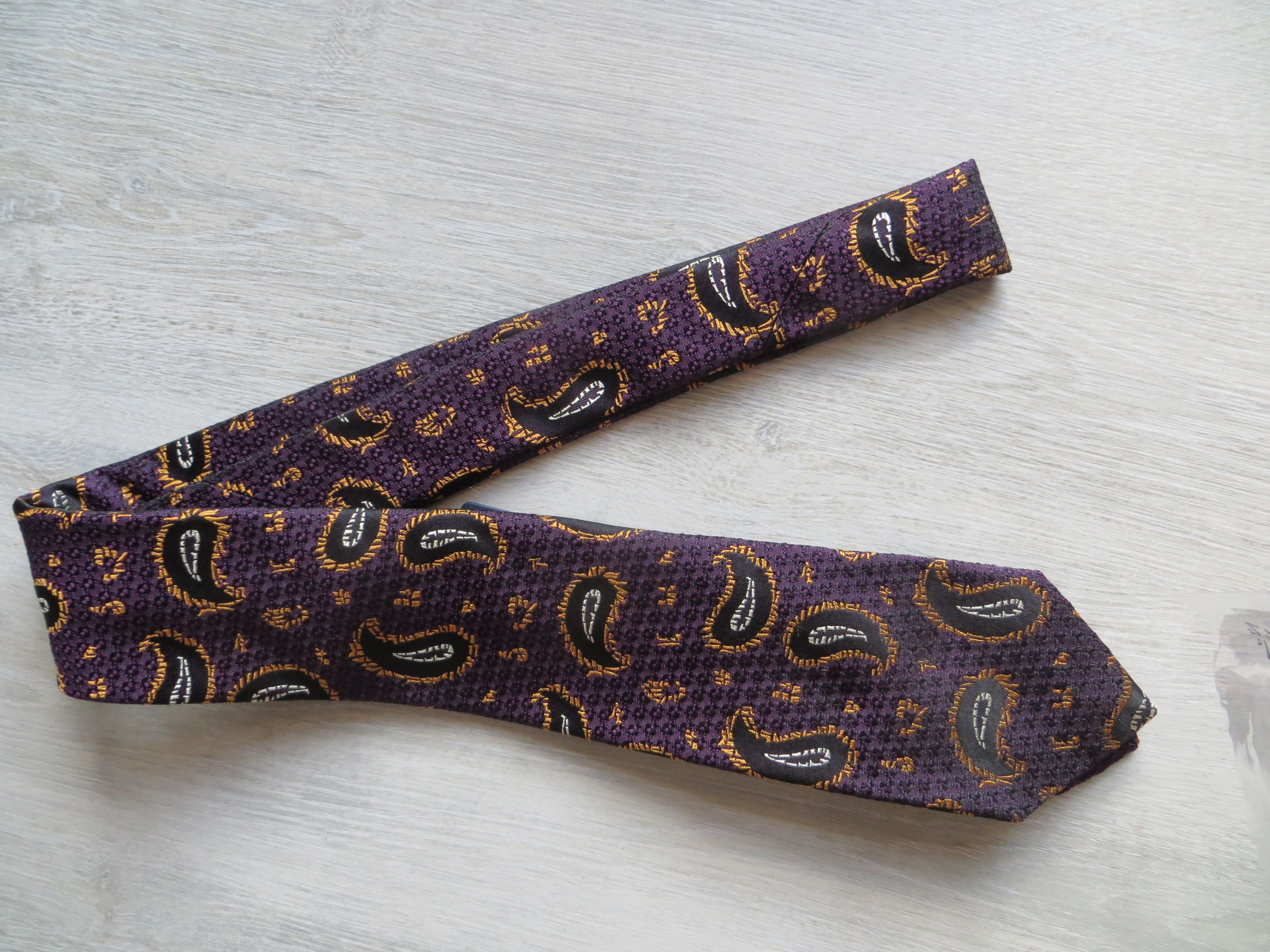 Drakes MICHAEL J DRAKE PAISLEY SILK TIE | Grailed
