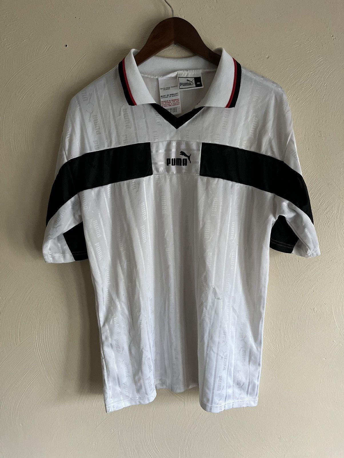 Vintage Vintage 90s Puma Soccer Jersey M | Grailed