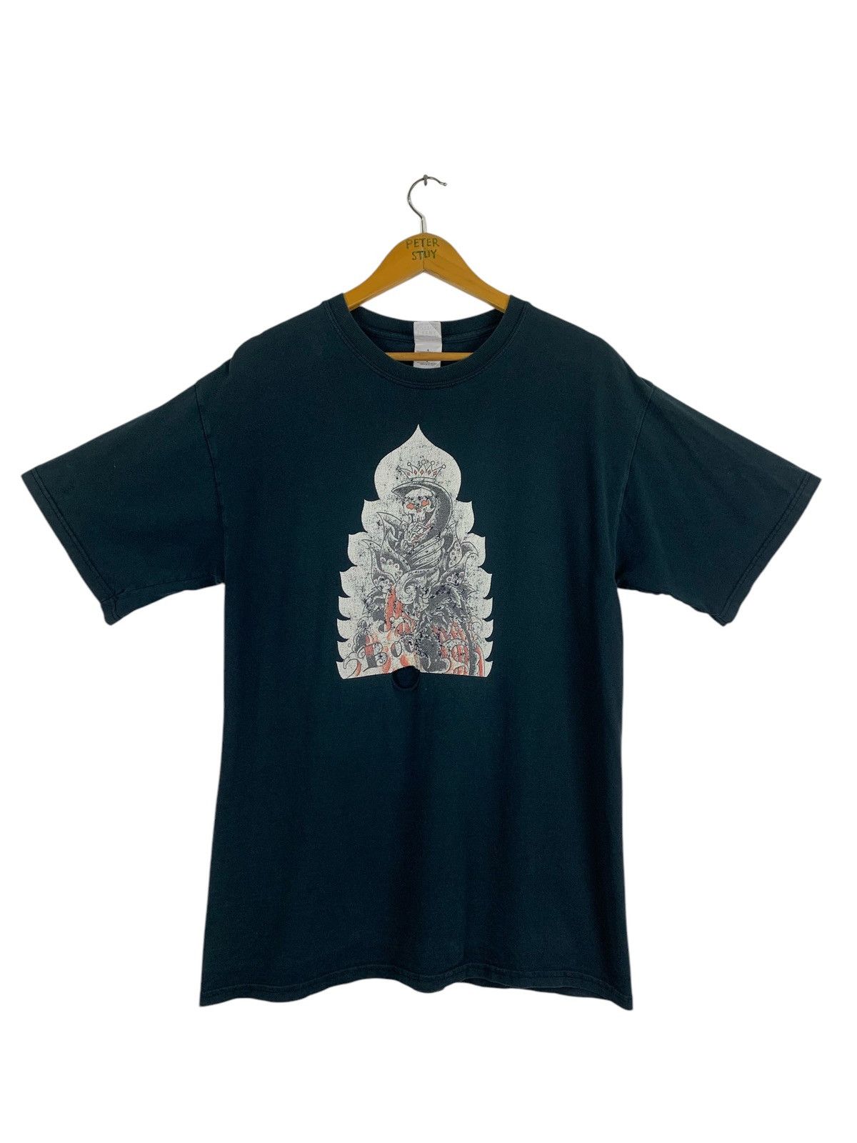 Gildan × Streetwear × Vintage Vintage Joe Boo Light Wave Tattoos | Grailed