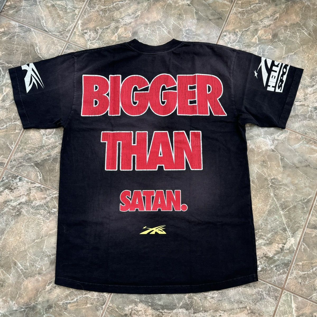 Streetwear Hellstar knock out t shirt | Grailed