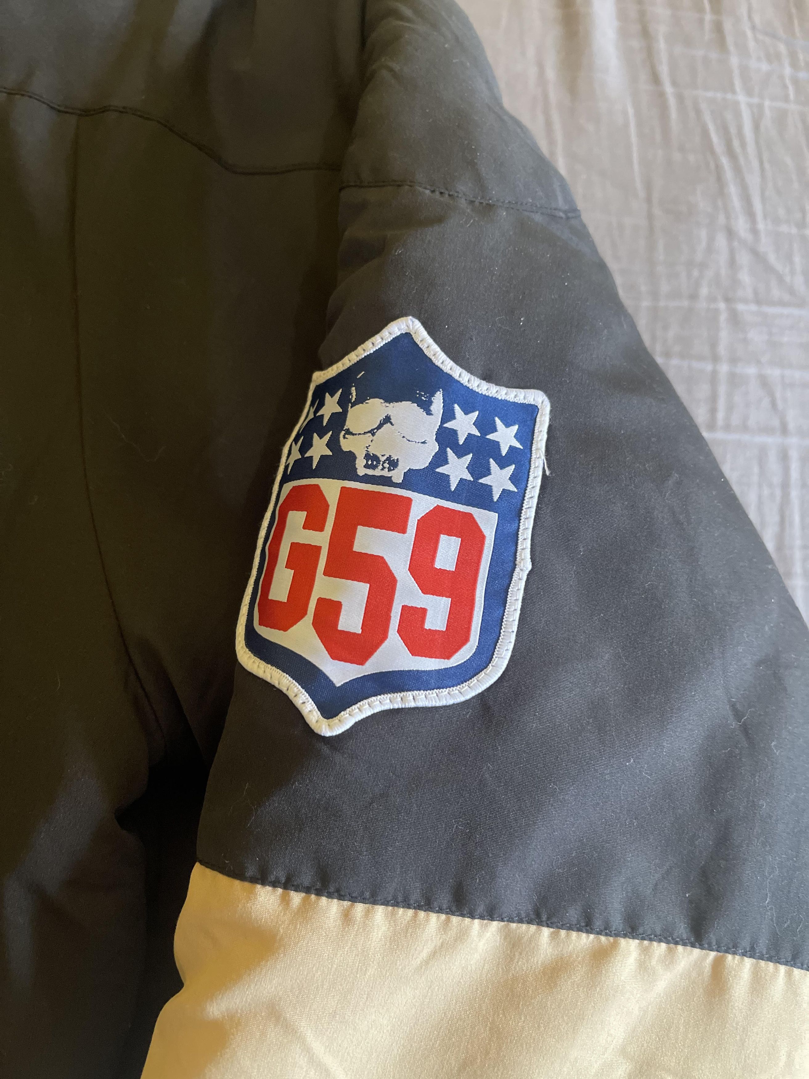 G59 Records WHO DAT STADIUM BLACK JACKET - (Large) | Grailed