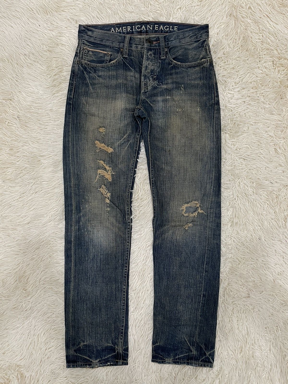 American Eagle Outfitters × Rusty × Thrasher Ripped American Eagle ...
